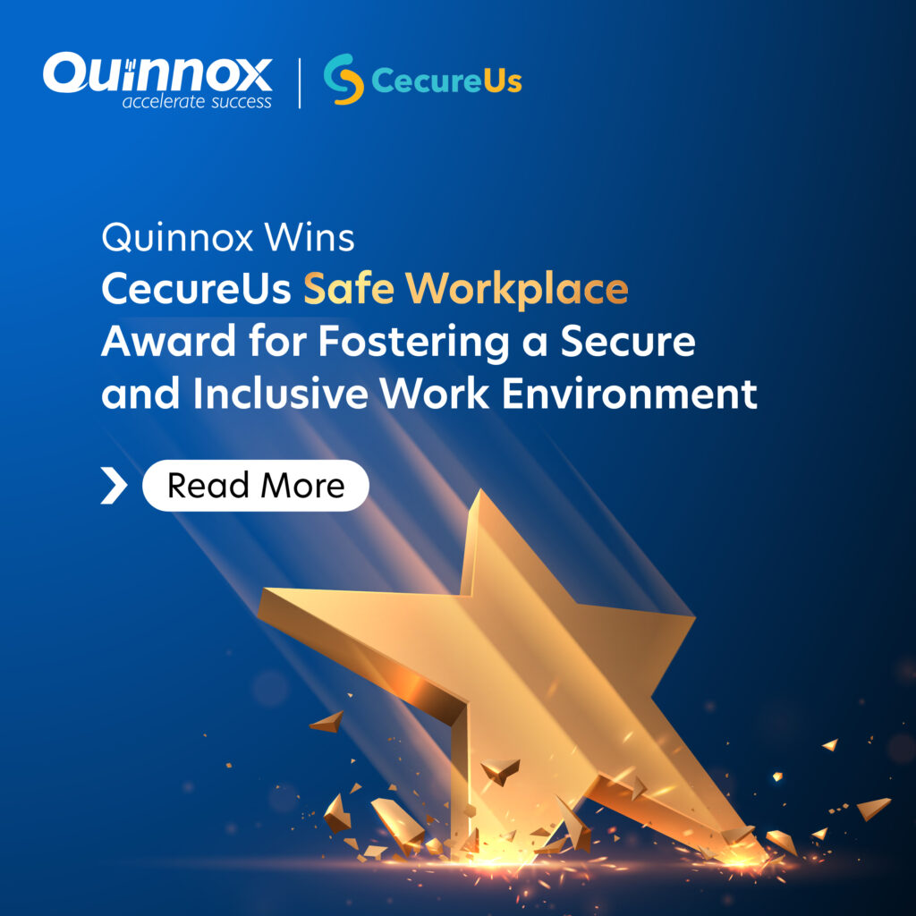 Quinnox Wins CecureUs Safe Workplace Award for Fostering a Secure and ...