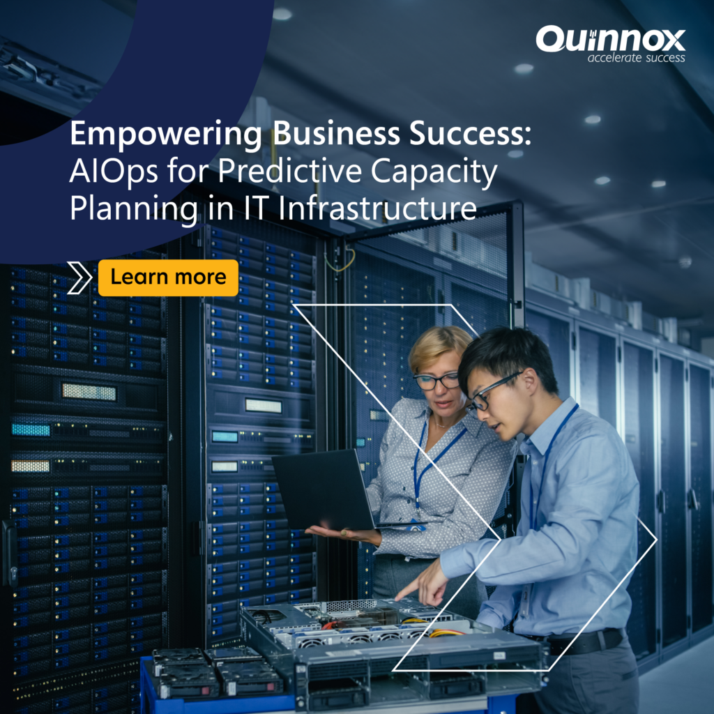 AIOps for Predictive Capacity Planning in IT Infrastructure