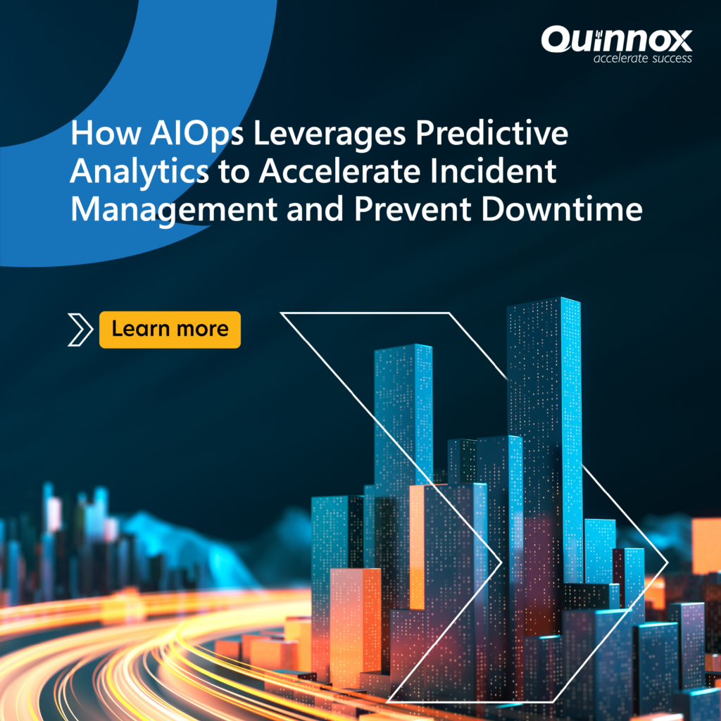 Leveraging AIOps Predictive Analytics for Seamless IT Operations