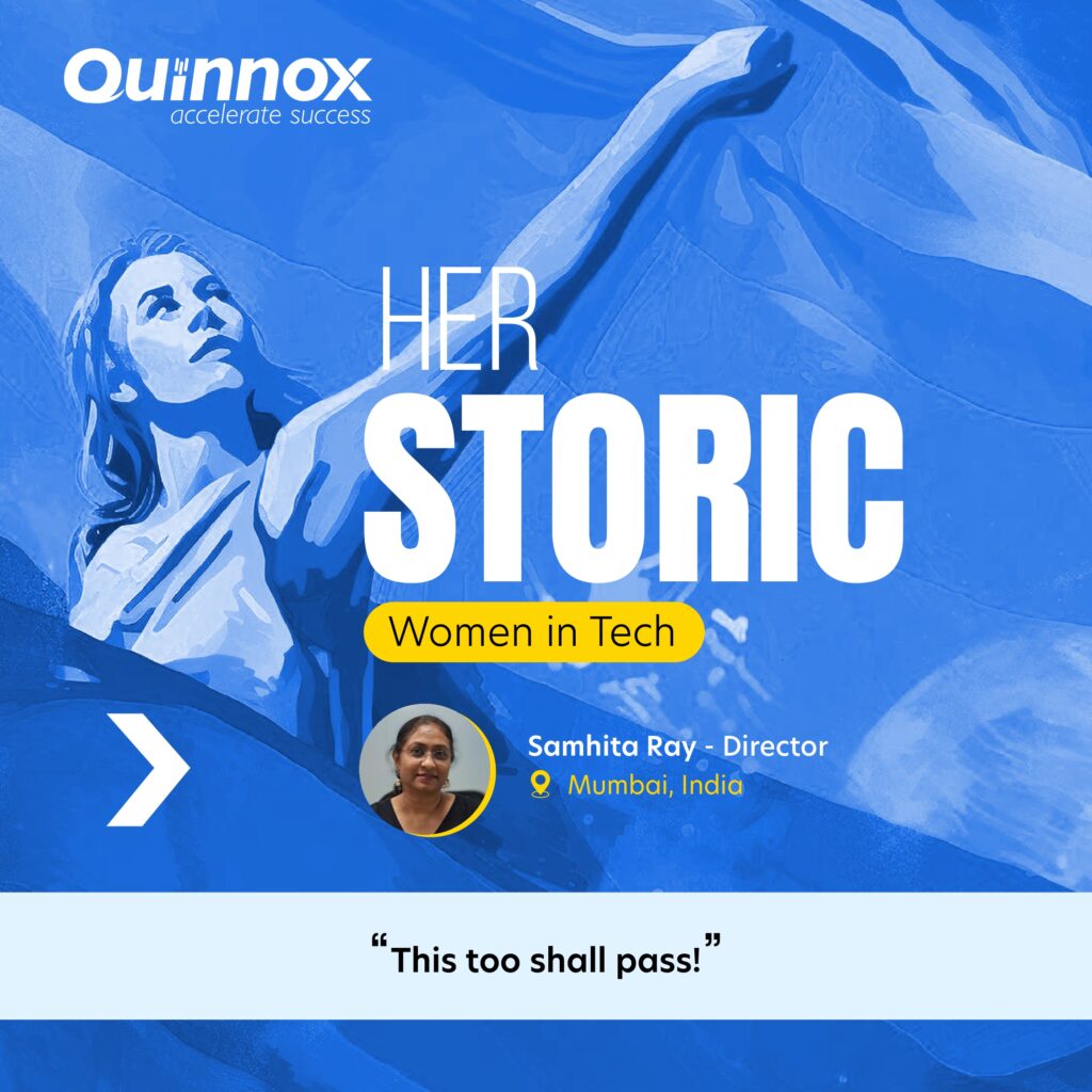 Learn more about Samhita Ray's journey at Quinnox