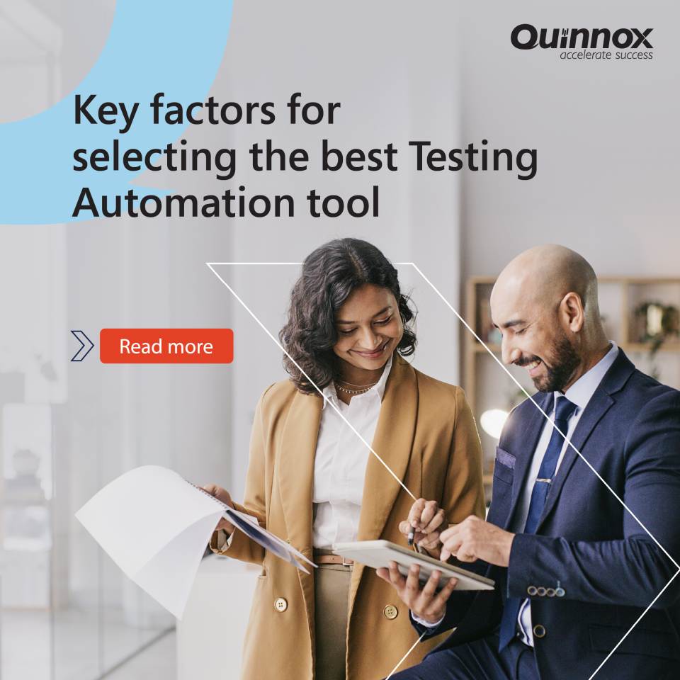 Key factors for selecting the best Testing Automation tool