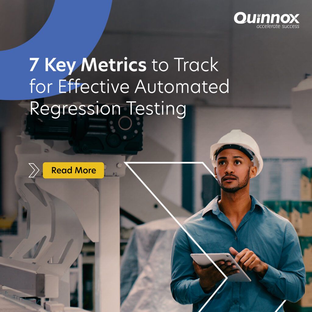 7 key metrics for automated regression testing success