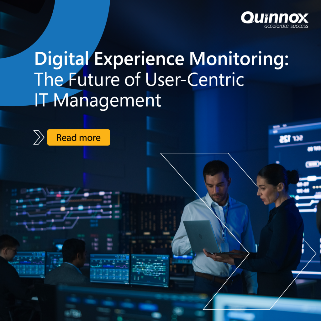 Optimize user experience with digital experience monitoring