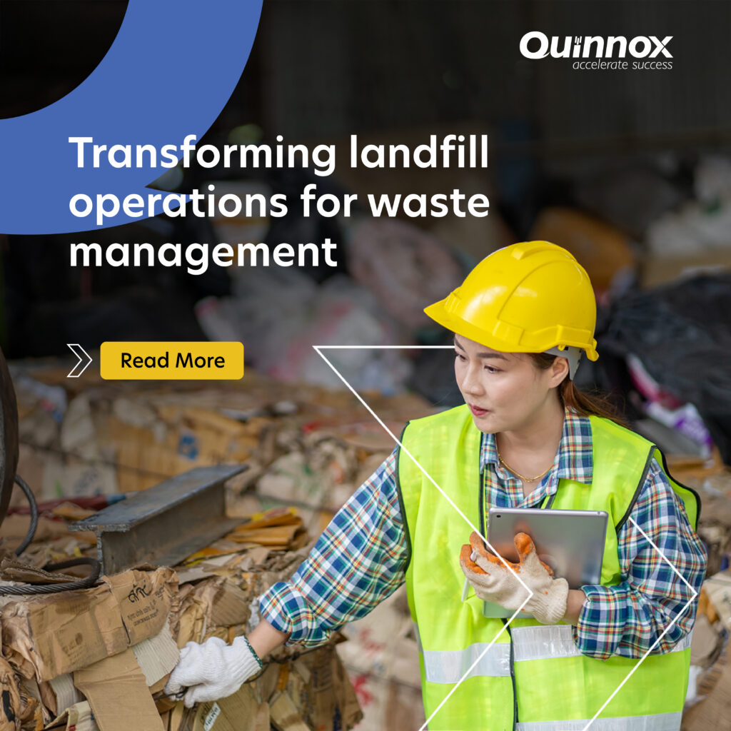 Transforming landfill operations for waste management