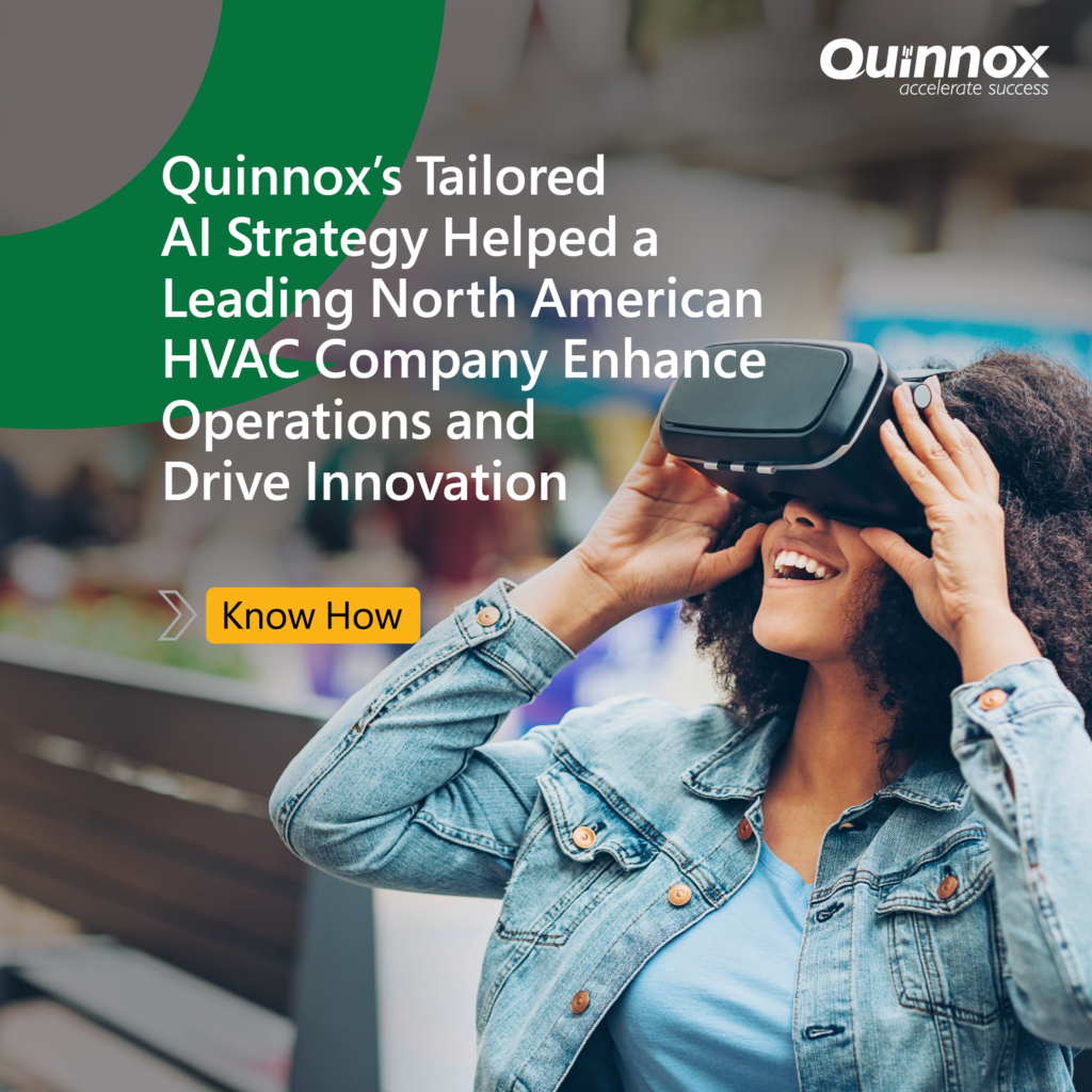 Quinnox enhanced operations for HVAC company with AI