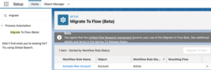 Migrating from Salesforce Workflow Rules and Process Builder to Flow