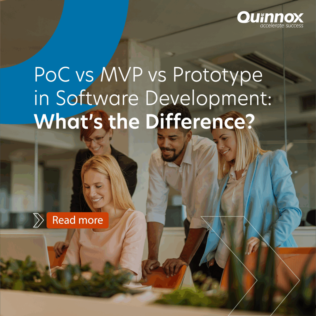 PoC vs MVP vs Prototype in Software Development