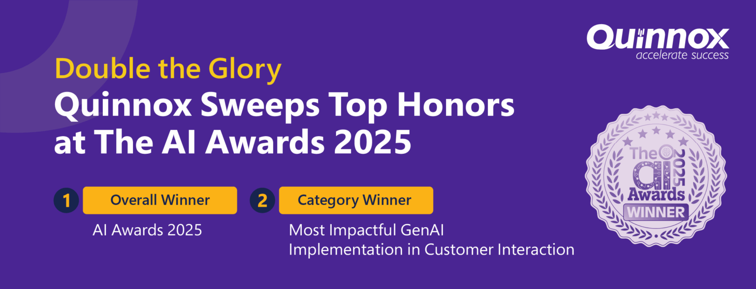 Quinnox Wins AI Awards 2025 for GenAI in Fragrance Tech