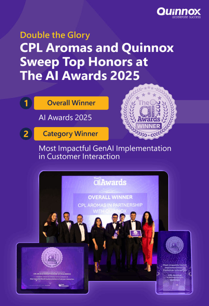 Everforth Quinnox Wins AI Awards 2025 for GenAI in Fragrance Tech