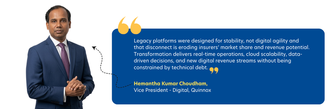 Insurance Legacy System Transformation